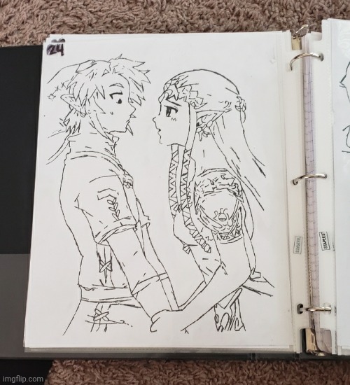 Link and Zelda- TP - Imgflip