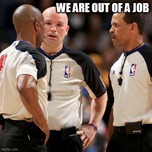 NBA REFS - Imgflip