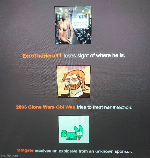 N1 (Final) forgot to switch Obi Wan to male Lmao - Imgflip