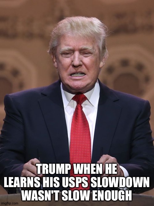 When the ballots get through anyway - Imgflip