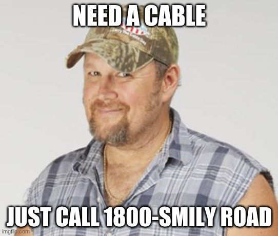Larry The Cable Guy Meme - Imgflip