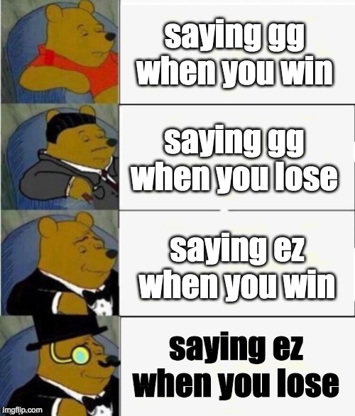 Tuxedo Winnie the Pooh 4 panel - Imgflip