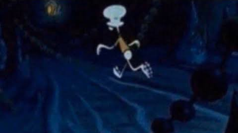 Squidward Running Blank Template Imgflip