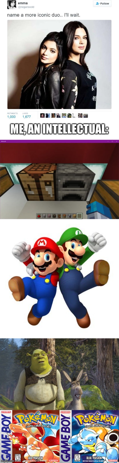 Image tagged in name a more iconic duo,memes,funny,blank white template ...