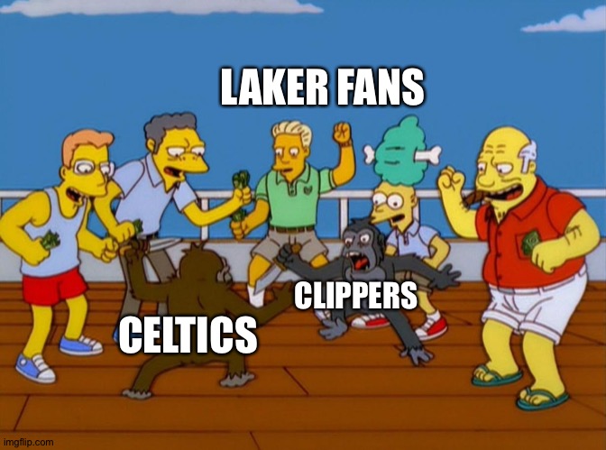 Simpsons Monkey Fight - Imgflip