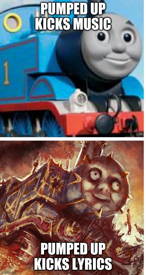 thomas the hell engine - Imgflip
