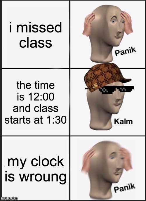 me in school - Imgflip