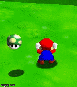 1UP Mushroom Glitch - Imgflip