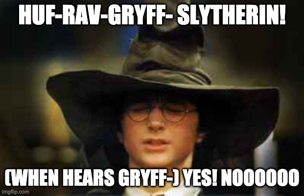 Harry Potter sorting hat - Imgflip