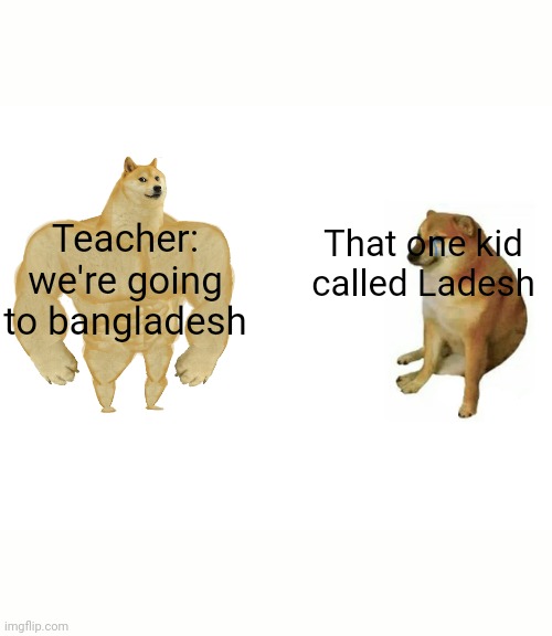 Buff Doge vs. Cheems Meme - Imgflip