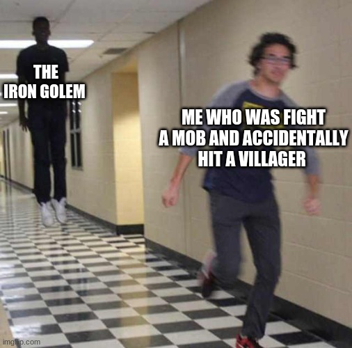 floating boy chasing running boy - Imgflip