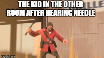 The power of needles - Imgflip