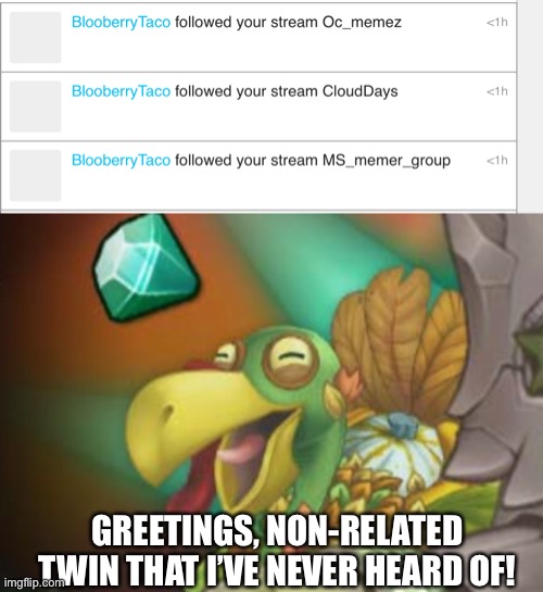 Well now you gave me an idea of drawing Bloo as a Taco. - Imgflip