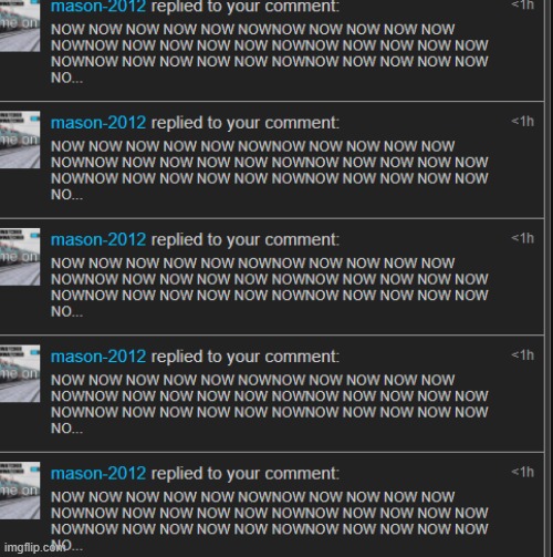 Mason has a mental breakdown - Imgflip