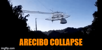 Arecibo Collapse (Drone footage) - Imgflip
