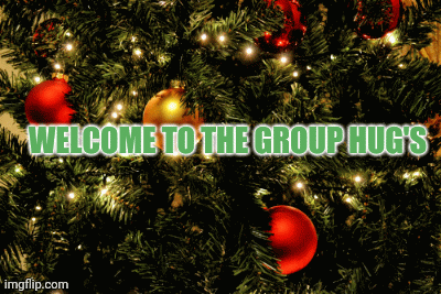 Merry Christmas images welcome to the group hug's - Imgflip