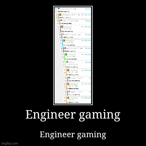 Engineer gaming - Imgflip
