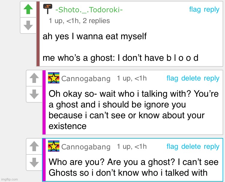 Guys i can’t see ghosts.. can you guess who i just talked with? - Imgflip