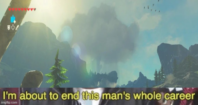 BOTW Rainclouds be like.... - Imgflip