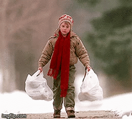 kevin droping food - Imgflip