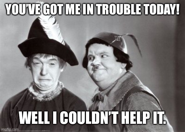 Laurel And Hardy Meme An Uncoventional Lady | Laurel And Hardy, Stan