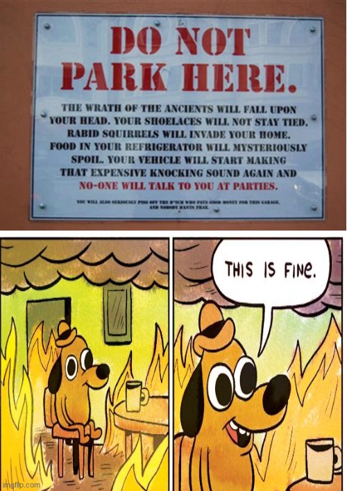 This Is Fine Imgflip