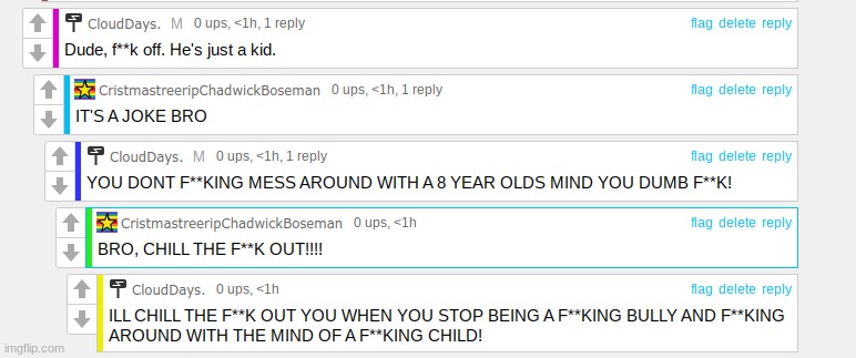 Like mason or not, He's STILL A CHILD. Stop messing around with him ...