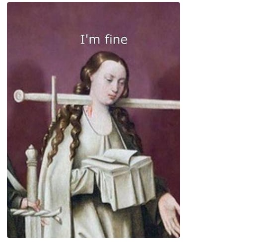 Im fine Memes - Imgflip