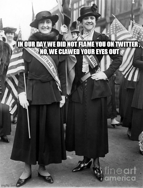 Women Suffrage - Imgflip