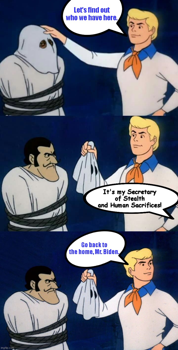 Scooby Doo Unmasking Meme Template