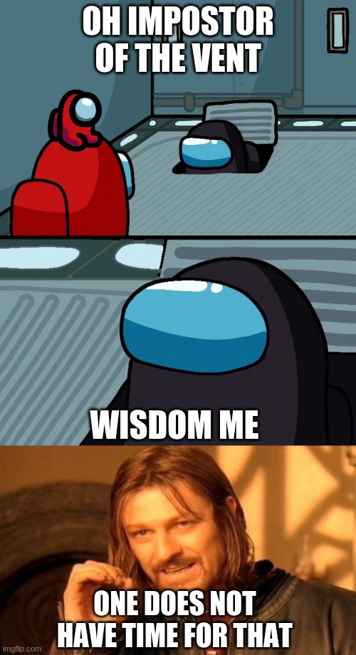 Imposter of the vent - Imgflip