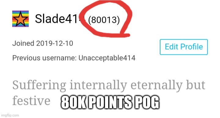80k points - Imgflip