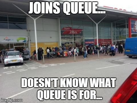 tescoqueue - Imgflip