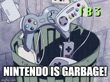 Gamer garbage - Imgflip