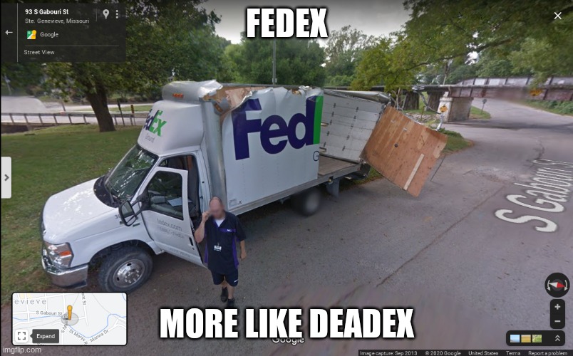 Why didn't my shipment ever come? Oh. - Imgflip