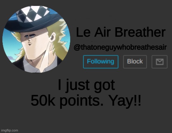 50k points!! - Imgflip