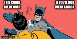 Batman wear a mask - Imgflip