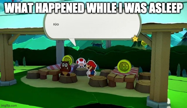 Paper Mario No - Imgflip