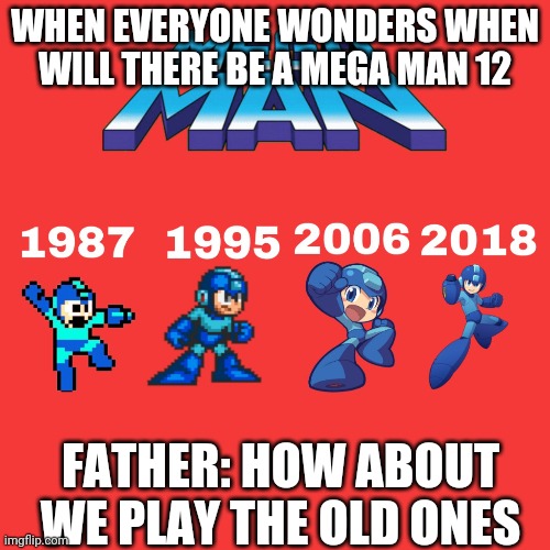 Mega man 12 is never coming - Imgflip