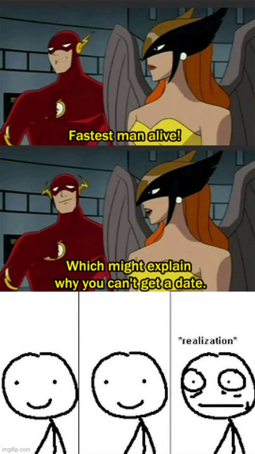 Realization Meme Template