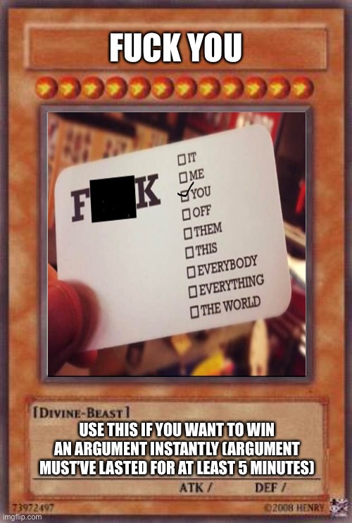 Image tagged in yugioh card draw - Imgflip