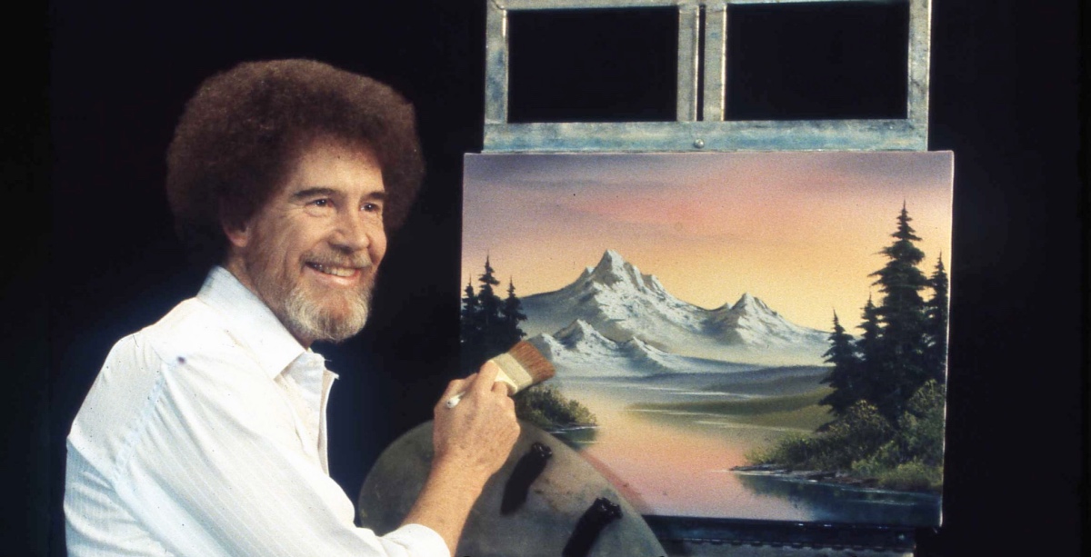 Bob Ross Gene Edit Blank Template Imgflip