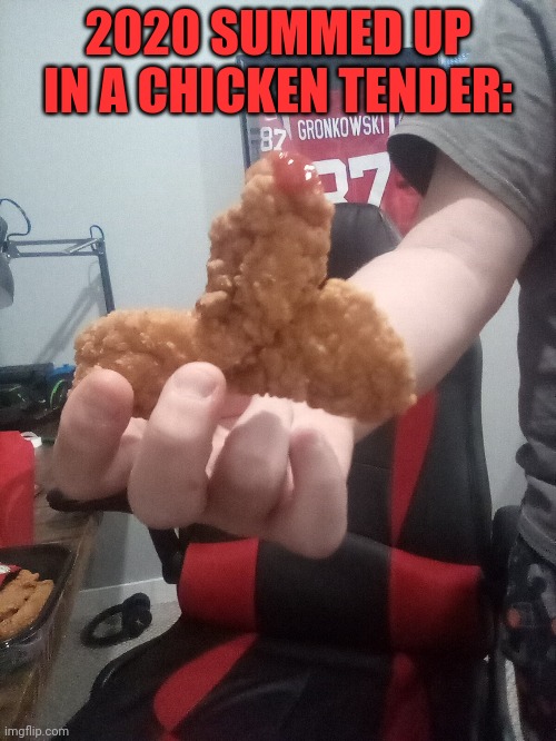 I really did get this tender from applebees - Imgflip