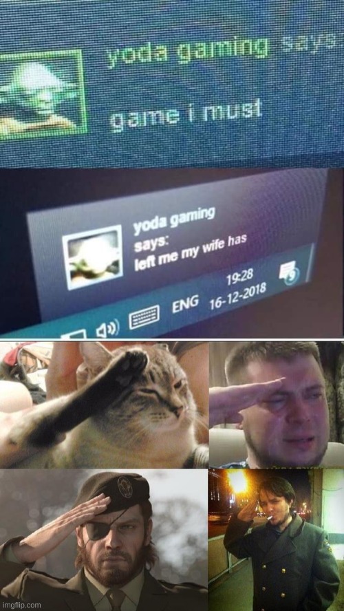 Image tagged in ozon's salute - Imgflip