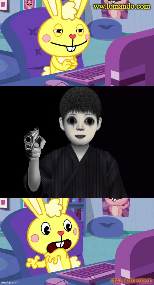 Cuddles Saw Something Meme (HTF) - Imgflip