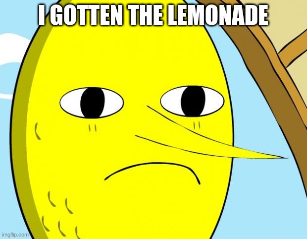 Unacceptable Lemongrab - Imgflip