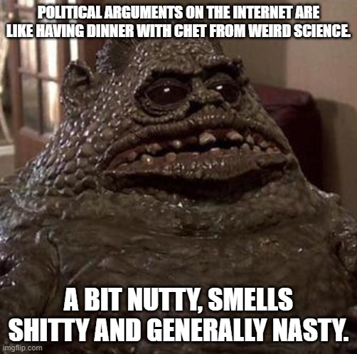 I would rather eat with chet really. - Imgflip