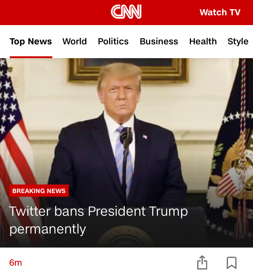 Twitter bans Trump permanently Blank Template - Imgflip