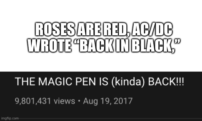 Magic pen??????! - Imgflip