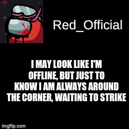 Image tagged in red_official - Imgflip